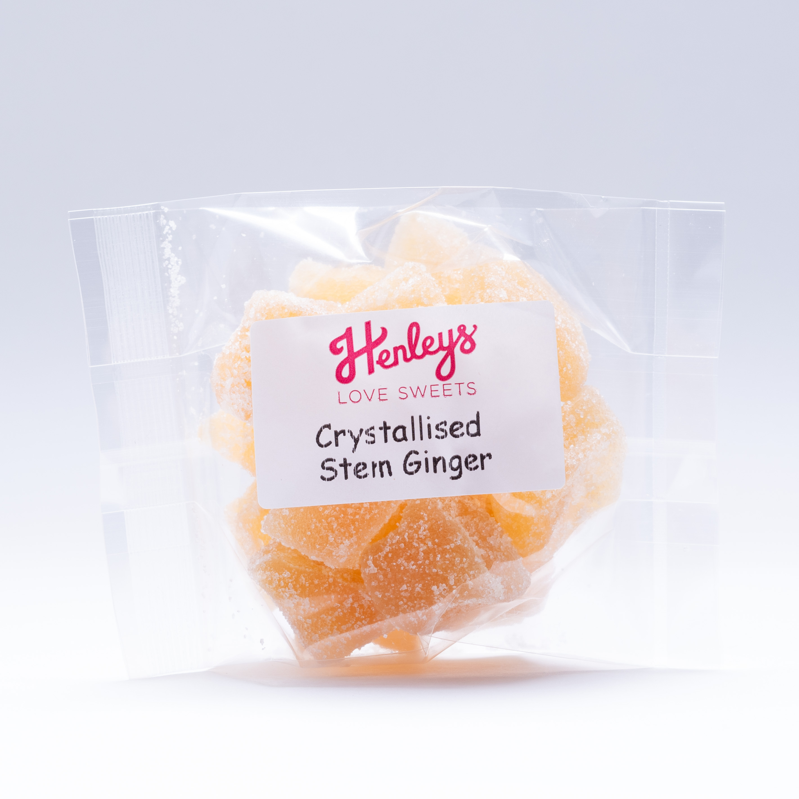 Crystallised Stem Ginger - Henleys - Connoisseurs of Confectionery