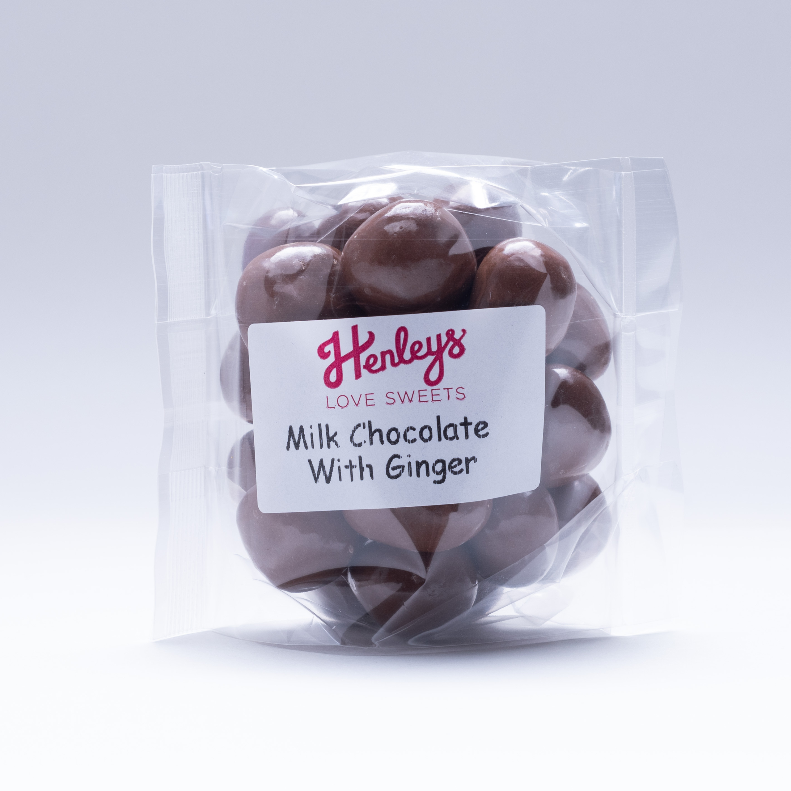 Milk Chocolate With Ginger - Henleys - Connoisseurs of Confectionery