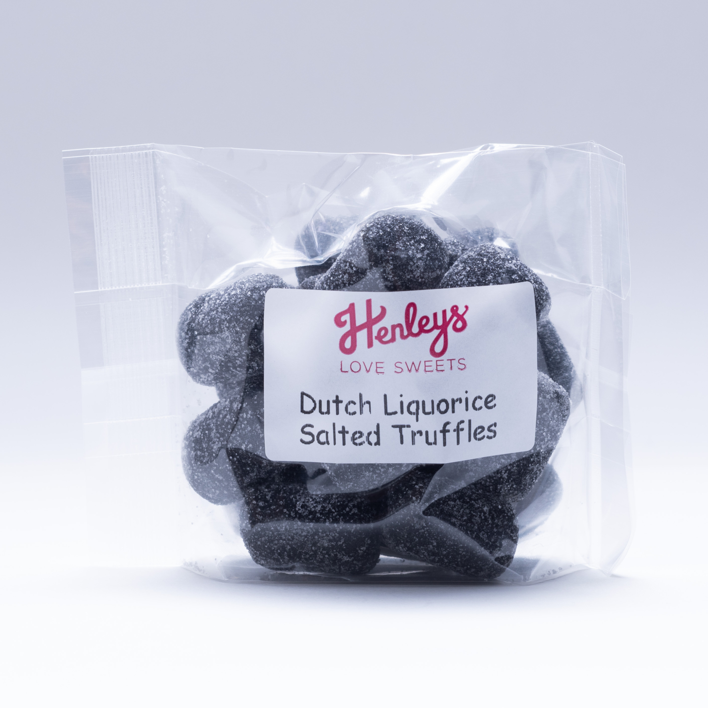 Dutch Liquorice Salted Truffles - Henleys - Connoisseurs of Confectionery